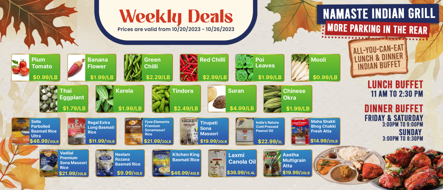 Namaste Indian Grocery Store – Home Delivery Available